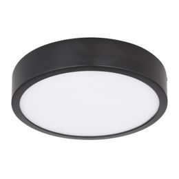 Globo LUCENA Deckenleuchte LED Schwarz, 1-flammig
