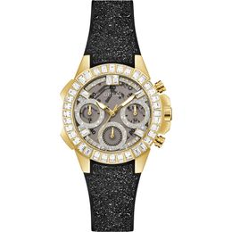 Guess Uhr Damen Gr&ouml;&szlig;e One Size gold / grau / schwarz