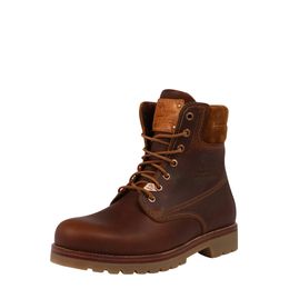 Panama Jack Schn&uuml;rboots 'Panama' Herren Gr&ouml;&szlig;e 44 chamois / dunkelbraun