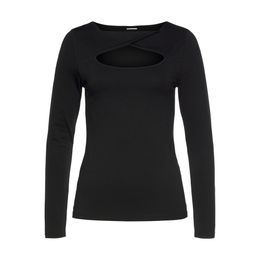 Lascana Shirt Damen Gr&ouml;&szlig;e S/M schwarz