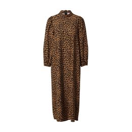EDITED Kleid 'Marlene' Damen Gr&ouml;&szlig;e 40 braun / schwarz Sommerkleid