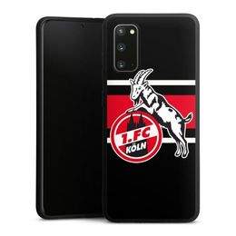 DeinDesign Handyhülle 1. FC Köln Offizielles Lizenzprodukt Colour Stripes 1.FC, Samsung Galaxy S20 Silikon Hülle Premium Case Handy Schutzhülle