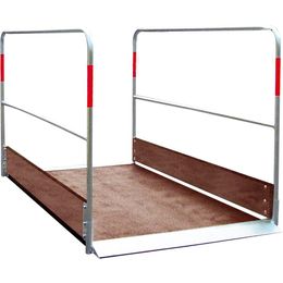 Schake Grabenbr&uuml;cke aus Holz - 3,20m x 1,00m