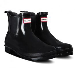 Hunter Boots - Women's Original Chelsea Gloss - Gummistiefel 36 | EU 36 schwarz