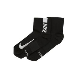 Nike Athletic Socks 'Multiplier' male Black size S