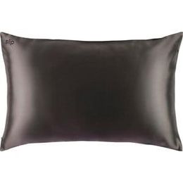 Slip Accessoires Pillowcases Pure Silk Pillowcase Charcoal 40 cm x 80 cm
