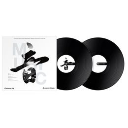 Pioneer RB-VD2-K Rekordbox Control Vinyl (2er-Set) (schwarz)