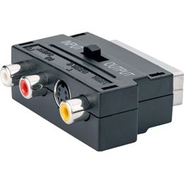 Schwaiger SCA7320 531 Audio- & Video-Adapter SCART Stecker zu CINCH Buchse