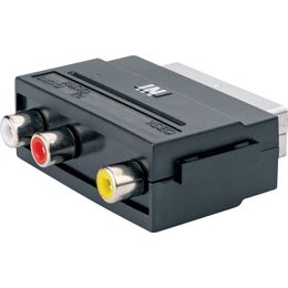 Schwaiger SCA7300 531 Audio- & Video-Adapter SCART Stecker zu CINCH Buchse
