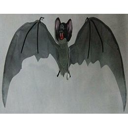 JOKA international Dekofigur Halloween Animierte Vampir Fledermaus beleuchtet. Halloween Deko.