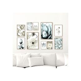 homestyle-accessoires Poster Bilder Set Wandbilder FAMILY CREATED OF LOVE DIN A3/A4/A5