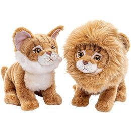 Uni-Toys Kuscheltier Maine-Coon-Katze mit Löwenmähne