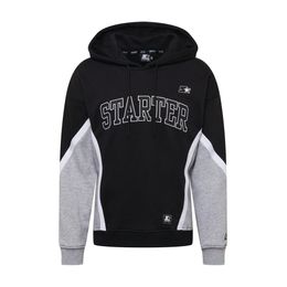 Starter Black Label Sweatshirt Herren Gr&ouml;&szlig;e M graumeliert / schwarz / wei&szlig;