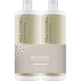 Paul Mitchell Haarpflege Clean Beauty Every DayGeschenkset Clean Beauty Every Day Shampoo 1000 ml + Clean Beauty Every Day Conditioner 1000 ml