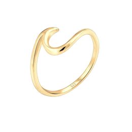 Elli Ring 'Wellen' Damen Gr&ouml;&szlig;e 50 gold