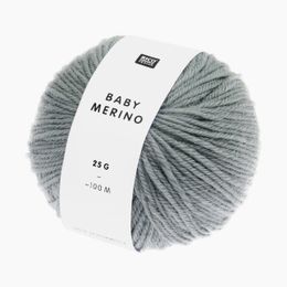 Baby Merino von Rico Design, Grau, aus Schurwolle
