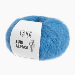 Suri Alpaca von Lang Yarns, Blau, aus Alpaka