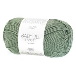 Babyull Lanett von Sandnes Garn, Gr&uuml;n, aus Wolle