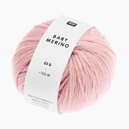 Baby Merino von Rico Design, Rosa, aus Schurwolle