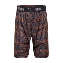 Puma Shorts Herren Gr&ouml;&szlig;e L dunkelgrau / dunkelorange / schwarz