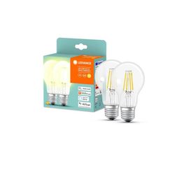 LEDVANCE SMART+ standard 60W/827 klar filament E27 Bluetooth - 2 pak