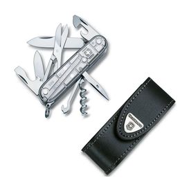 Victorinox Taschenmesser, Victorinox Climber Silver Tech inklusive Etui