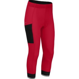 Bergson Fahrradhose SUNDRA COMFORT Capri (mit Sitzpolster) Damen 3/4 Radhose