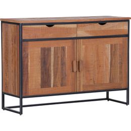 Sideboard GUTMANN FACTORY "Jagger" Sideboards Gr. B/H/T: 120 cm x 85 cm x 40 cm, beige (natur)