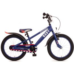 Kinderfahrrad Bachtenkirch "NAVY" Fahrräder Gr. 27 cm, 18 Zoll (45,72 cm), blau Kinder Kinderfahrräder