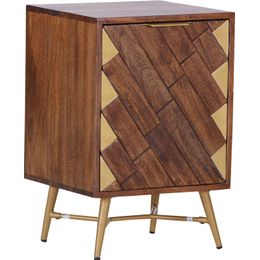 Kommode GUTMANN FACTORY "Marbella" Sideboards Gr. B/H/T: 40 cm x 60 cm x 40 cm, braun Türkommode