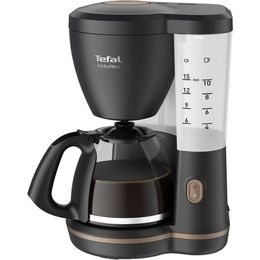 Tefal Filterkaffeemaschine CM5338 Incluedo, 1,25l Kaffeekanne, 1,25 L, 10 - 15 Tassen, herausnehmbarer Filtereinsatz mit zwei Griffen, schwarz