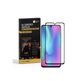 Protectorking Schutzfolie 1x 9H Hartglas für Huawei Honor 10 Lite FULL Panzerfolie Displayschutz