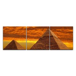Bilderdepot24 Leinwandbild Cheops Pyramide