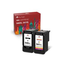 Toner Kingdom Tricolor für Canon CL-541XL CL-541 XL MG-3200 MG-3250 MG-3255 MG-3500 Tintenpatrone (2-tlg)