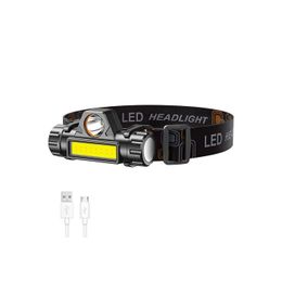 zggzerg LED Stirnlampe Wiederaufladbar Kopflampe IPX4 Wasserdicht (Geeignet für Camping