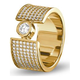 JETTE Ring Damen Gr&ouml;&szlig;e 59 gold