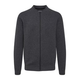 INDICODE Jeans Zip-Up Hoodie 'Bronte' male Grey size M