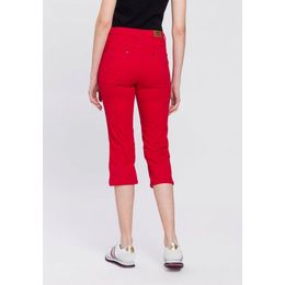 Arizona Caprijeans Comfort-Fit, rot