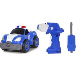 Jamara RC-Auto First RC - Polizeiauto (22-tlg), mit Akkuschrauber, blau