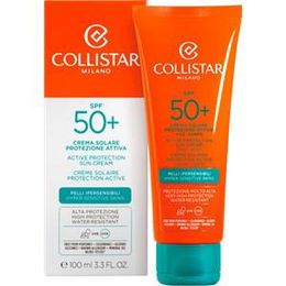 Collistar Sonnenpflege Sun Protection Active Protection Sun Cream SPF 50+