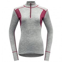 DEVOLD - Hiking Woman Half Zip Neck - Merinounterwäsche Gr XS grau