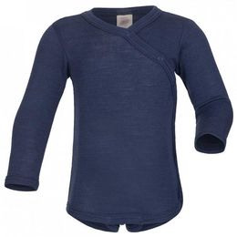 Engel - Kid's Wickelbody L/S - Merinounterwäsche Gr 50/56 blau