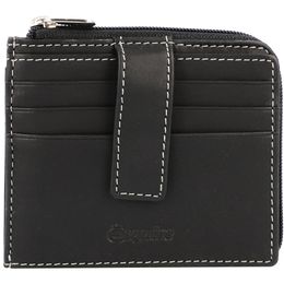Esquire Oslo Kreditkartenetui RFID Leder 10,5 cm Damen Gr&ouml;&szlig;e XS/XL schwarz