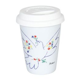 Könitz Könitz Coffee-to-go-Becher Picasso La Colombe Du Festival Mug mit Deckel