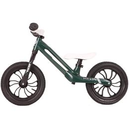 LeNoSa Laufrad QPlay • Balance Bike • Magnesium Laufrad für Kinder • schwarz/grün