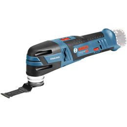 Bosch Professional Akku-Multifunktionswerkzeug GOP 12V-28 Professional, 12 V, ohne Akku und Ladegerät, blau|schwarz