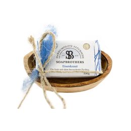 Soapbrothers Wellness-Pflegeset Geschenk-Box Naturkosmetik und Olivenholzseifenschale