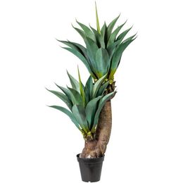 Künstliche Zimmerpflanze Agave Sukkulente, Creativ green, Höhe 150 cm, grün