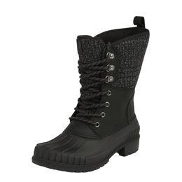 Kamik Schn&uuml;rstiefel 'Sienna 2' Damen Gr&ouml;&szlig;e 36 schwarz / schwarzmeliert Winterschuhe