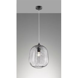Fischer & Honsel Bretagne Pendelleuchte Schwarz, 1-flammig